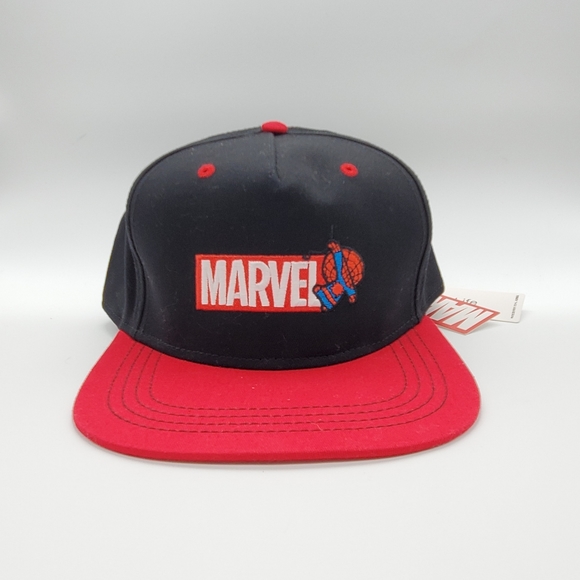 Marvel | Accessories | Nwt Marvel Spiderman Snapback Hat | Poshmark